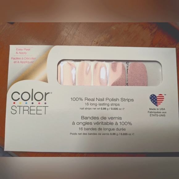 Color Street | Makeup | Color Street Nail Strips Nip Pink Sparkle ...